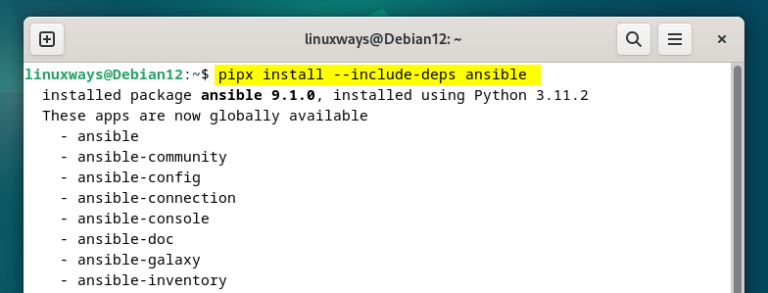 How to Install and Configure Ansible on Debian 12 – LinuxWays
