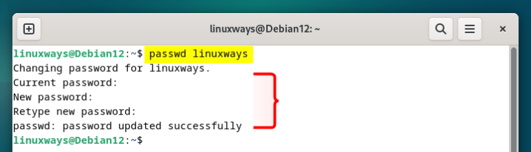 How to Change Root Password in Debian 12 – LinuxWays