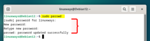 How to Change Root Password in Debian 12 – LinuxWays