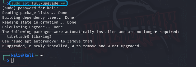 How to Update Kali Linux – LinuxWays