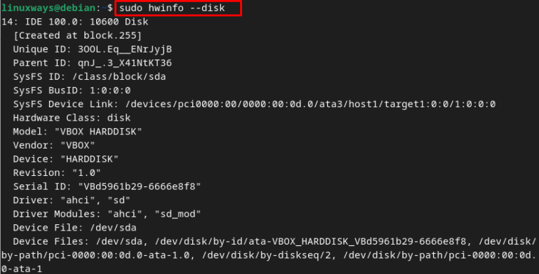 How to List Disks in Debian 12 – LinuxWays