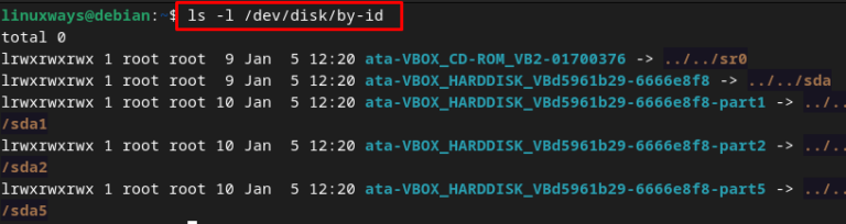 How to List Disks in Debian 12 – LinuxWays