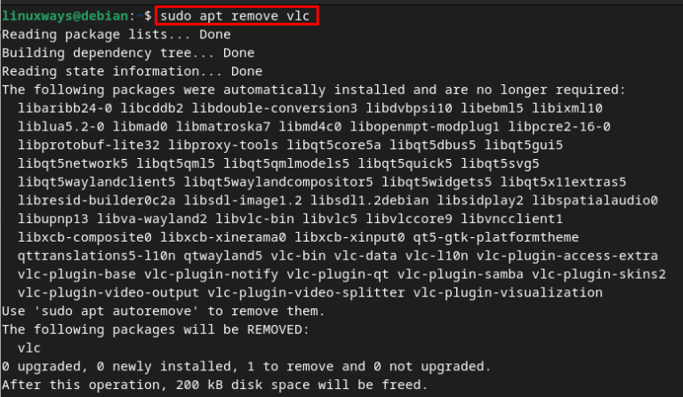 How to Uninstall Package on Debian 12 – LinuxWays