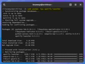 How to Install Spotify on Arch Linux – LinuxWays