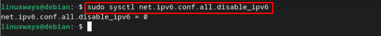 How to Disable IPv6 on Debian 12 – LinuxWays