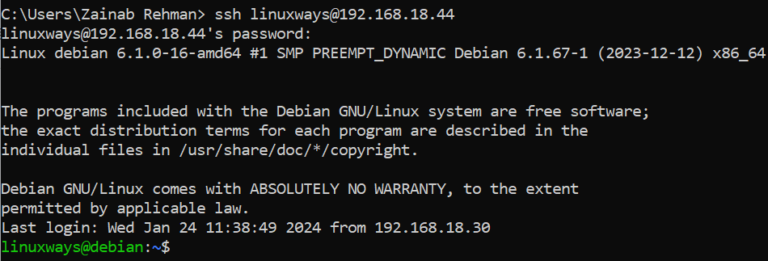 How to Enable SSH on Debian 12 – LinuxWays