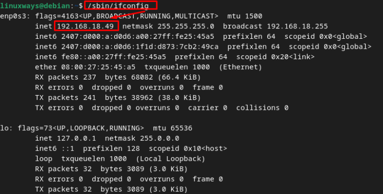How to Get an IP Address on Debian 12 – LinuxWays
