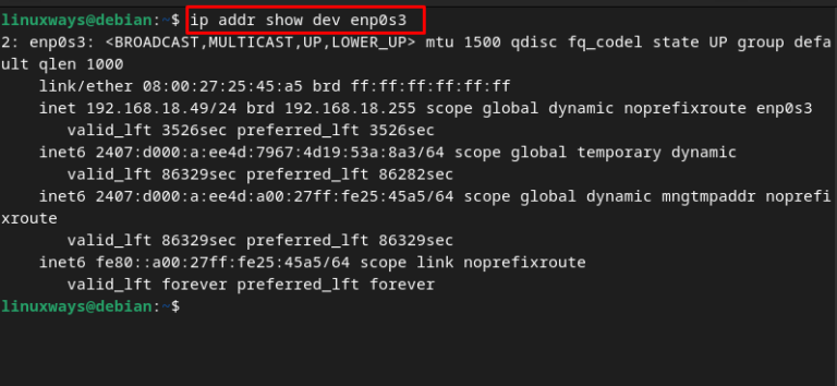 How to Get an IP Address on Debian 12 – LinuxWays