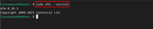 How to Install and Setup Firewall With UFW on Debian 12 – LinuxWays