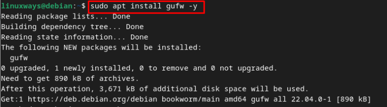 How to Install and Setup Firewall With UFW on Debian 12 – LinuxWays