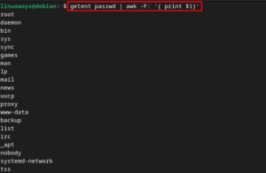 How to List Users in Debian 12 – LinuxWays