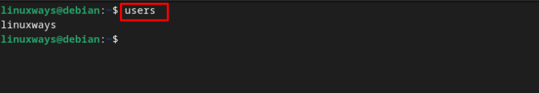 How to List Users in Debian 12 – LinuxWays