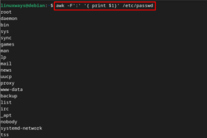 How to List Users in Debian 12 – LinuxWays