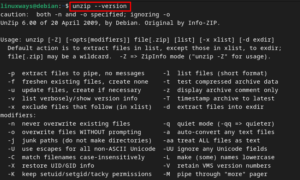How to Unzip Files in Debian 12 – LinuxWays