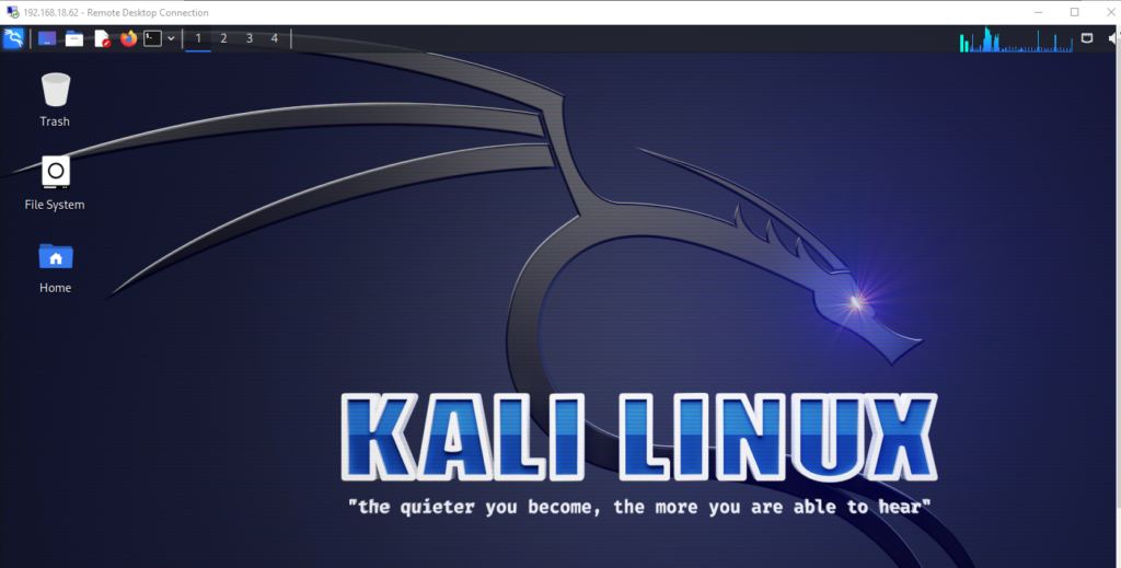 How To Remotely Access Kali Linux Using Remote Desktop Protocol Rdp Linuxways