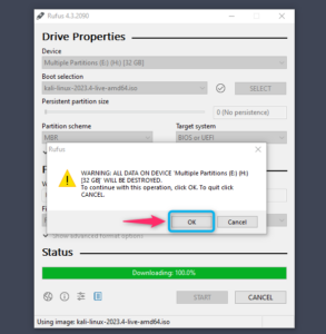 How to Make a Live Kali Linux Bootable USB – LinuxWays