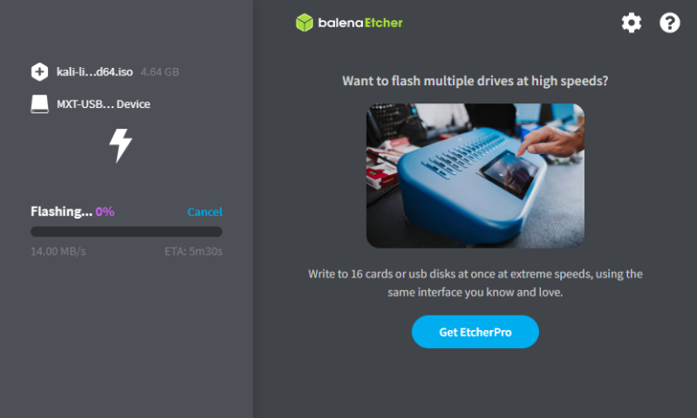How to Make a Live Kali Linux Bootable USB – LinuxWays