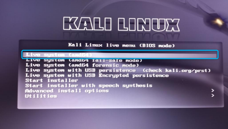 How to Make a Live Kali Linux Bootable USB – LinuxWays