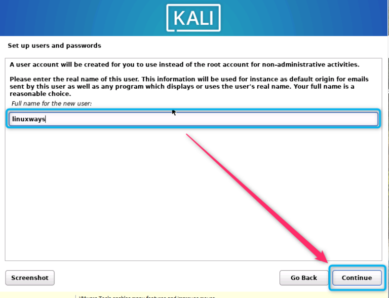 How to Install Kali Linux on VMware – LinuxWays