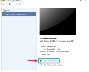 How to Install Kali Linux on VMware – LinuxWays