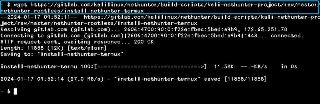 How to Install Kali Linux on Android in Termux without Root – LinuxWays