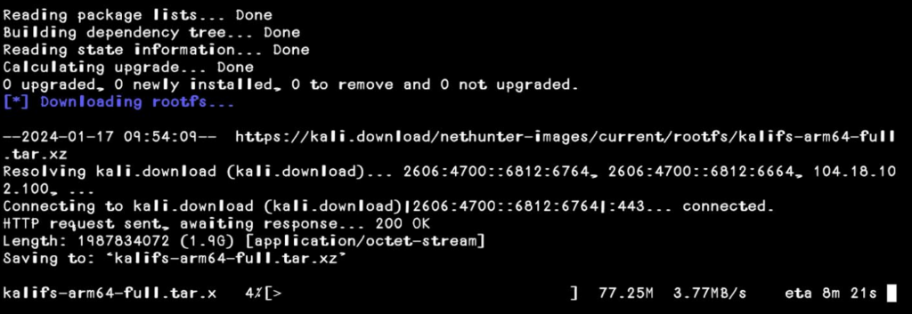 How to Install Kali Linux on Android – LinuxWays