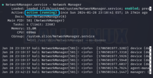 How to Fix NetworkManager is not running on Kali Linux – LinuxWays