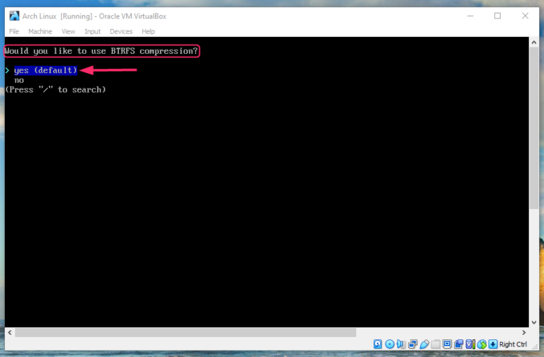 How to Install Arch Linux on VirtualBox – LinuxWays