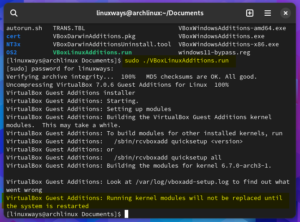 How to Install Arch Linux on VirtualBox – LinuxWays