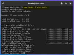How to Setup Bluetooth on Arch Linux – LinuxWays