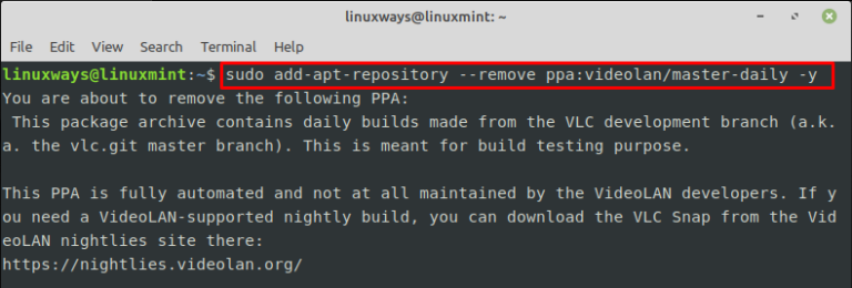 How to Install VLC on Linux Mint 21 – LinuxWays