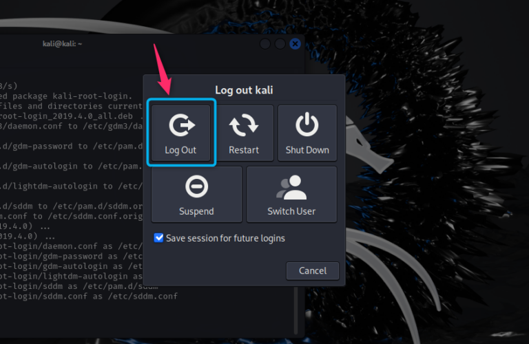 How to Enable Root Login in Kali Linux – LinuxWays