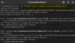 How to Install Parsec on Arch Linux – LinuxWays