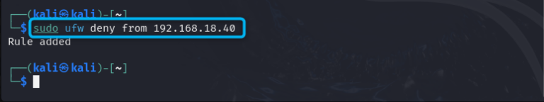 How to Install and Setup Firewall on Kali Linux – LinuxWays