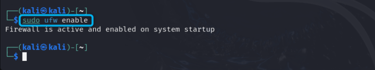 How To Install And Setup Firewall On Kali Linux Linuxways