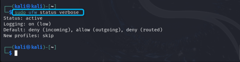 How to Install and Setup Firewall on Kali Linux – LinuxWays