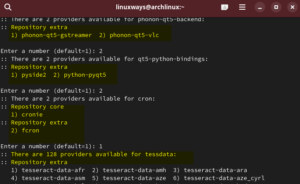 How To install Wayland on Arch Linux – LinuxWays