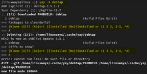 How to Install Deb Files on Arch Linux – LinuxWays