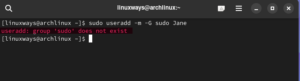 How to Add a User in Arch Linux – LinuxWays