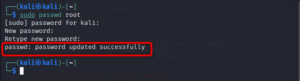 How to Change Root Password on Kali Linux – LinuxWays