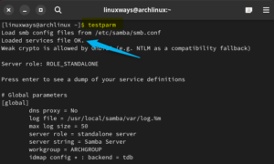 How to Install and Configure SAMBA on Arch Linux – LinuxWays