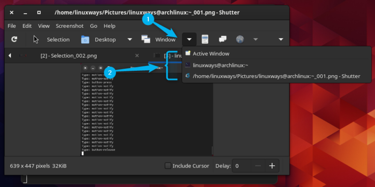 How to Take Screenshots on Arch Linux – LinuxWays