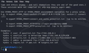 How to Install and Use Hydra on Kali Linux – LinuxWays