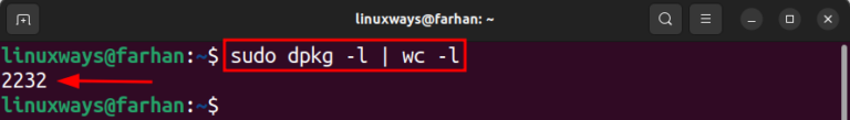 How to List Installed Packages on Ubuntu 22.04 – LinuxWays