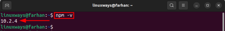 How to Install NPM on Ubuntu 22.04 – LinuxWays