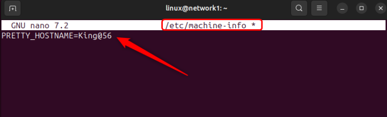 How to change Hostname on Ubuntu 24.04 – LinuxWays