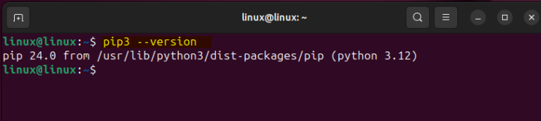 How to install Pip and Use on Ubuntu 24.04 – LinuxWays