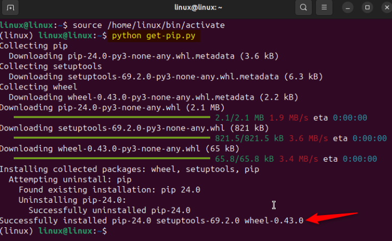 How To Install Pip And Use On Ubuntu 2404 Linuxways