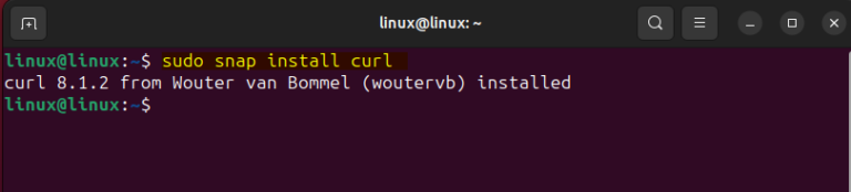 How To Install And Use Curl On Ubuntu 2404 Linuxways