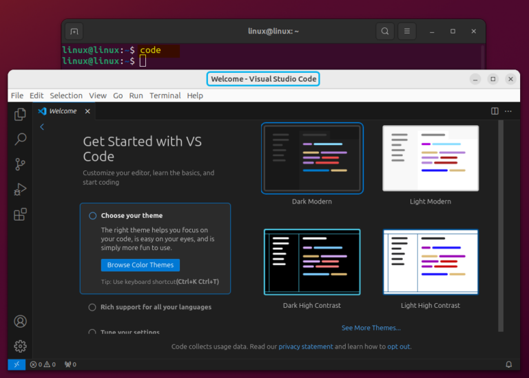 How To Install Visual Studio Code on Ubuntu 24.04 – LinuxWays